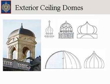 Ceiling Domes & Light Valences from Imperial 1-800-399-7585