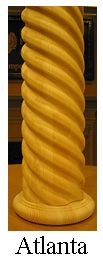Spiral columns, rope columns by Imperial Productions 1-800-399-7585 ...